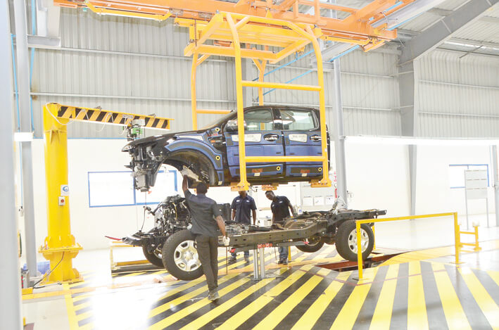 Coscharis unveils Ford vehicle assembly plant in Lagos - BusinessDay NG ...