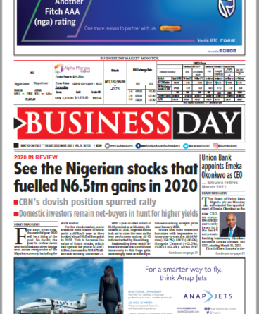 2020 Archives - BusinessDay NG, TV, and Podcast