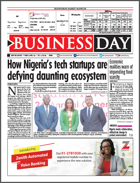 BusinessDay 23 Apr 2021 - BusinessDay NG, TV, and Podcast