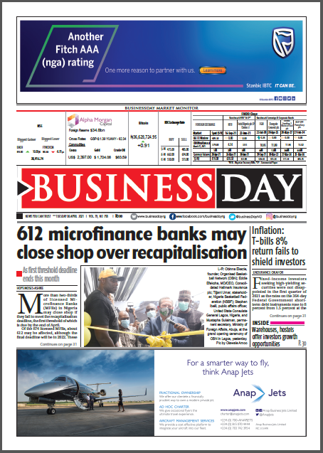 BusinessDay 06 Apr 2021 - BusinessDay NG, TV, and Podcast