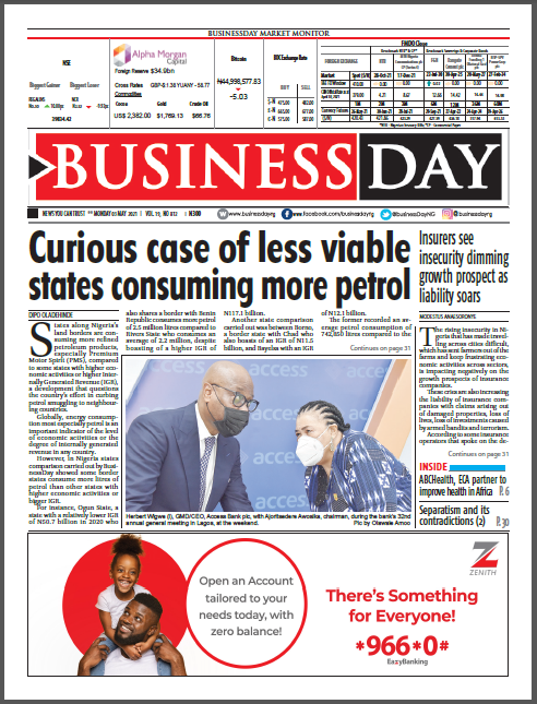 BusinessDay 03 May 2021 - BusinessDay NG, TV, and Podcast