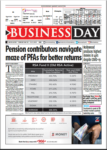 BusinessDay 19 May 2021 - BusinessDay NG, TV, and Podcast