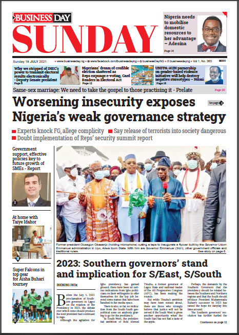 BusinessDay 18 Jul 2021 - BusinessDay NG, TV, and Podcast