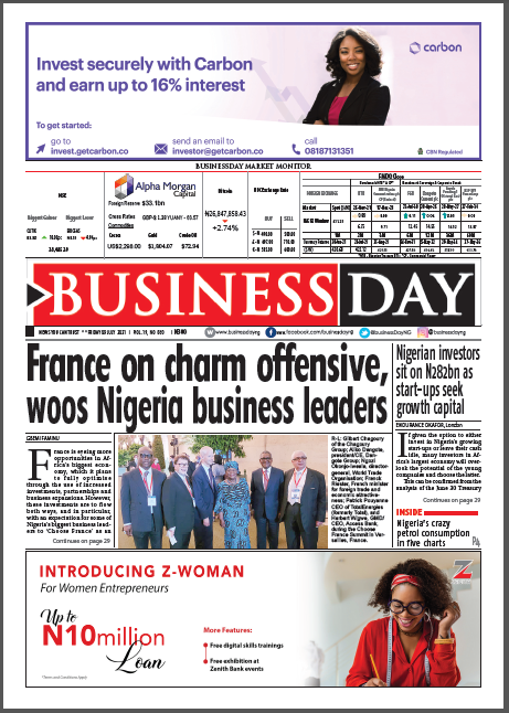 BusinessDay 09 Jul 2021 - BusinessDay NG, TV, and Podcast