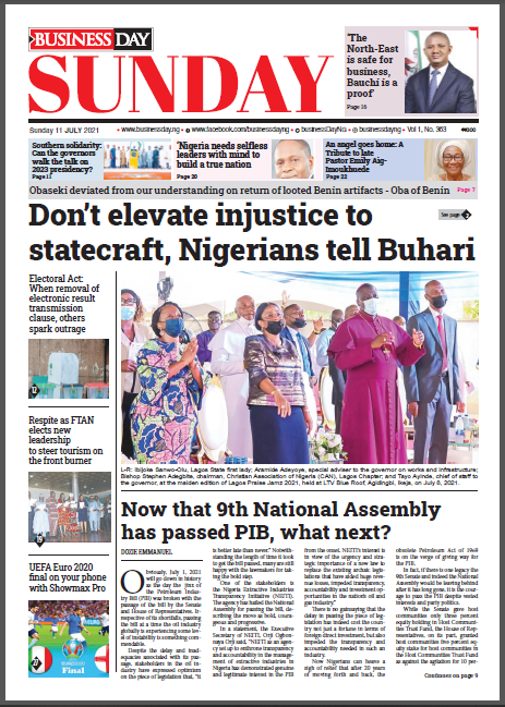 BusinessDay 11 Jul 2021 - BusinessDay NG, TV, and Podcast